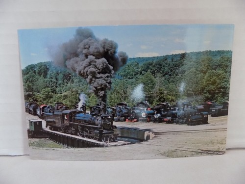 Steamtown Bellows Falls VT Postcard #1278 Canadian Pacific CLOSED 1983 ...