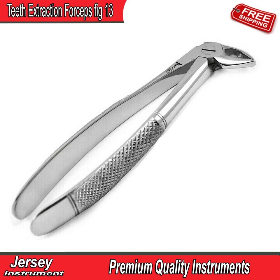 Tooth Extraction Forceps Fig 13 Dental Removal Extracting Lower ...
