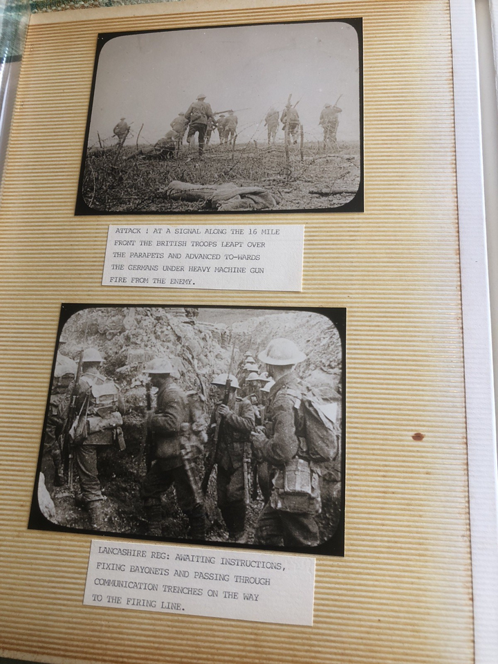 WW1 WAR PHOTOGRAPH ALBUM - DIFFERENT BRITISH MILITARY REGIMENTS IN ...