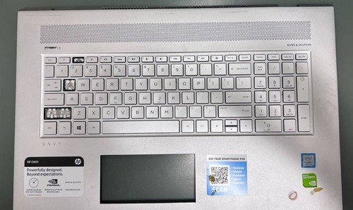 For HP Envy 17z series - Individual Laptop Replacement Key Caps w ...