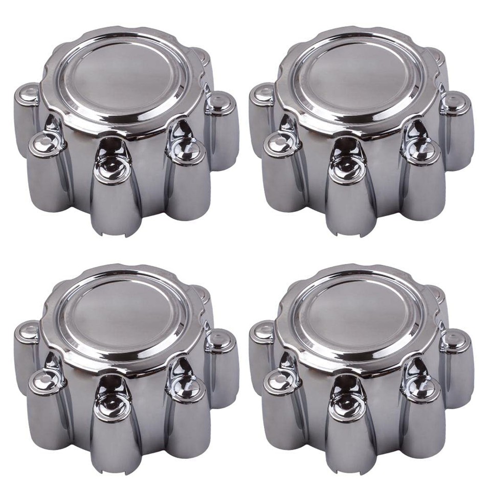 4PCS 8 Lug Wheel Center Hub Caps For 1999-2005 Ford F250 F350 SuperDuty ...