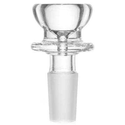 14mm Male Glass Bowl Slider For Hookah Smoking water pipes Clear Color ...