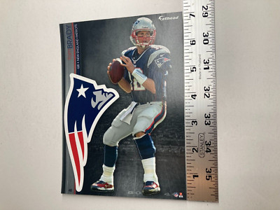 Tom Brady New England Patriots Fathead 2013 NFL Tradeables Decal | eBay