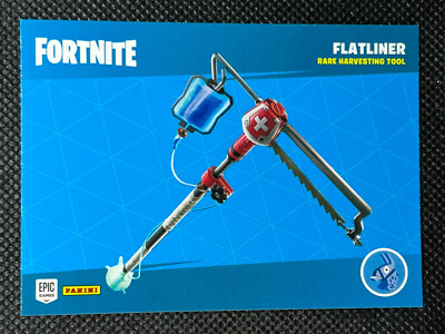 2020 Panini Fortnite Series 2 FLATLINER/FLIMSIE FLAIL #H16 RARE ...