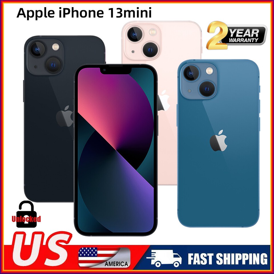 New in Sealed Box Apple iPhone 13 MINI A2481 128/256GB USA Unlocked ...