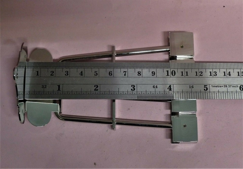 GENUINE GERMAN HOFNER 500/1 BEATLE BASS GUITAR TAILPIECE & STRAP BUTTON ...