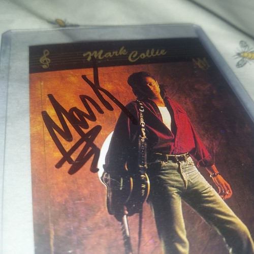 MARK COLLIE Hand Signed COUNTRY MUSIC CARD Rare Autographed L@@K A Lot ...