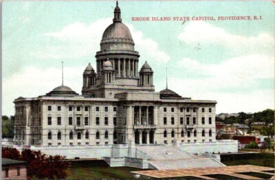 Postcard Rhode Island State Capitol Providence RI Divided back | eBay