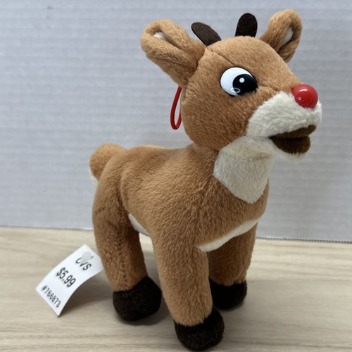 Vintage 1999 CVS Exclusive Rudolph the Red Nosed Reindeer Plush 6 ...