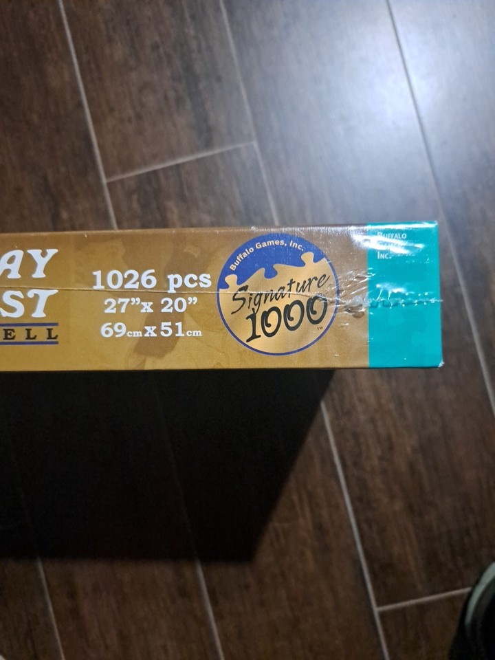 NEW! Norman Rockwell The Rookie 1000 Piece Puzzle The Saturday Evening ...