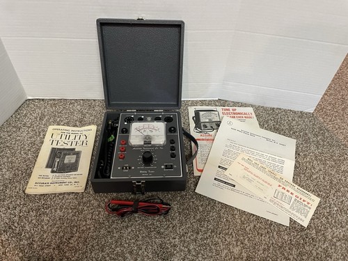 VTG 1960s Accurate Instrument Utility Tester Model 161 Hard Case ...