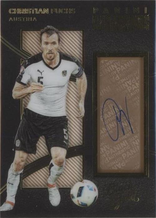 2016-17 Panini Black Gold - Autographs Christian Fuchs #A-CF (AU) for ...