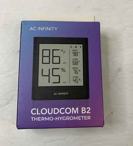 CLOUDCOM B2, Temperature Humidity Smart Thermo-Hygrometer LCD Display Bluetooth 819137022386| eBay