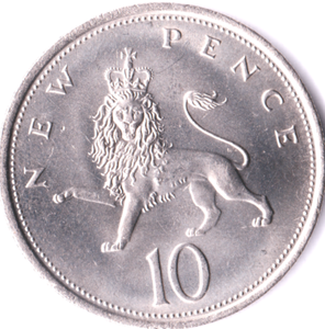 Uncirculated New Pence Large 10p Ten Pence Coins 1968 - 1981 UNC | eBay