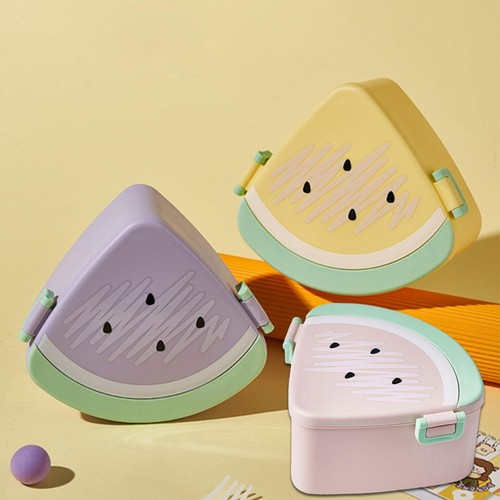 Watermelon Shaped Lunch Box With Compartments Portable Lunch Containers ...