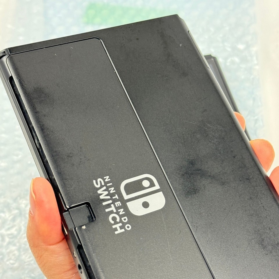 Nintendo Switch OLED Console Tablet Only Screen Scratched Authentic ...