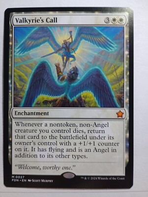 1 x Valkyrie's Call - Magic: The Gathering Foundations - NM-Mint - MTG ...