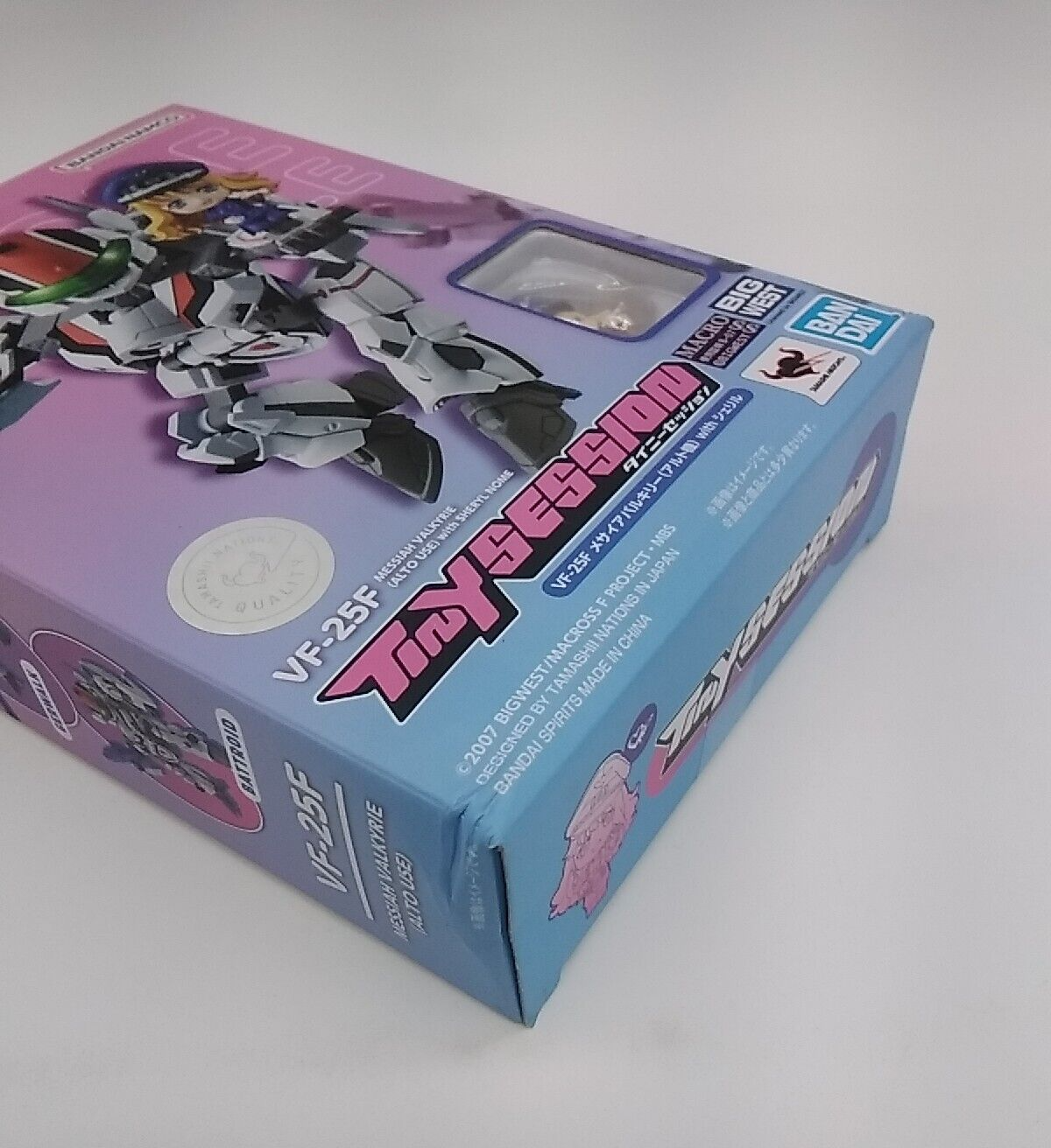 Macross Tiny Sessions VF-25F Alto Sheryl Nome Valkyrie Frontier Bandai NIDB | eBay.de
