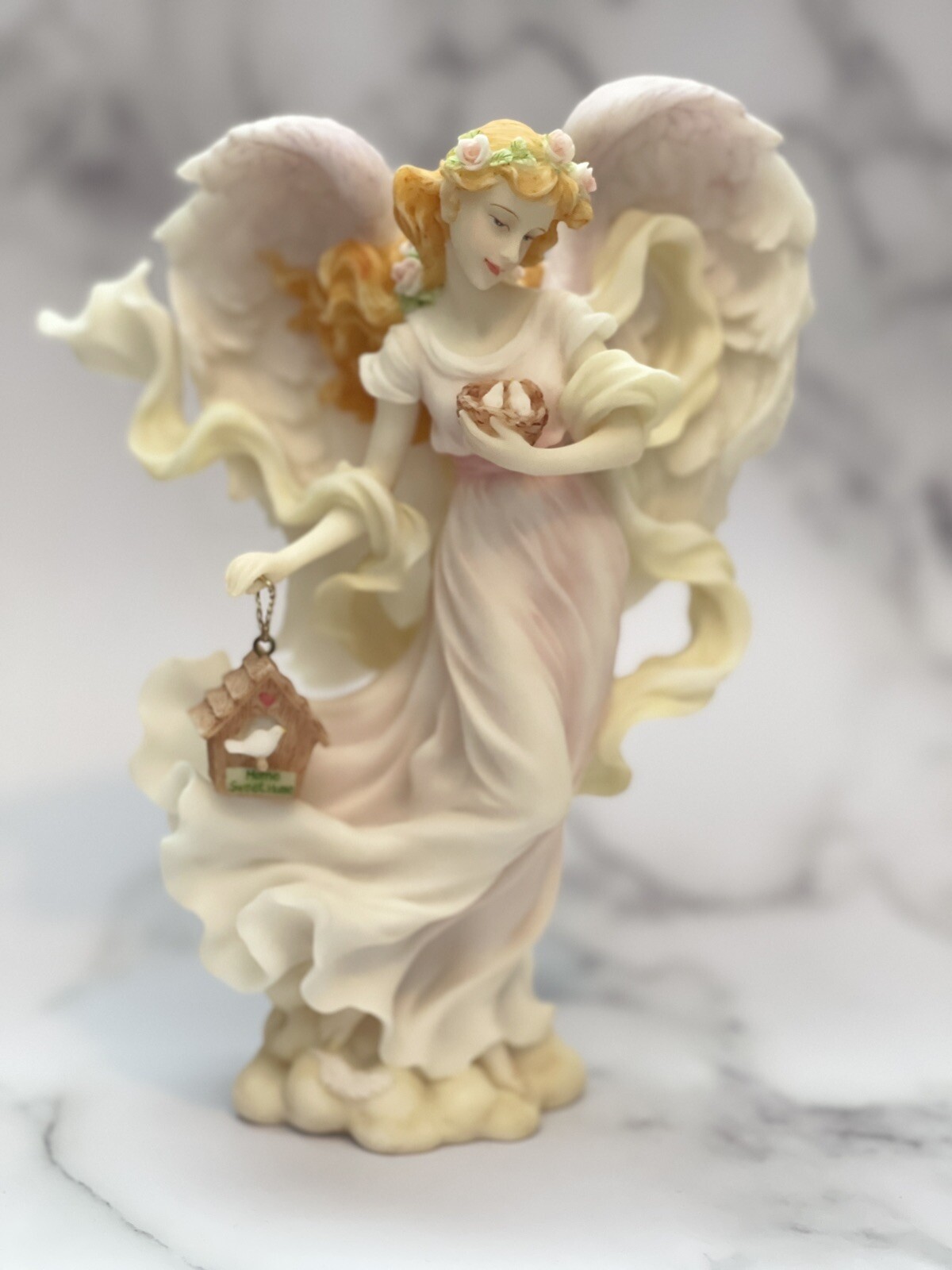 Seraphim Classics Leah “Bless Our Home” #81662 Roman, With Box Catholic | eBay