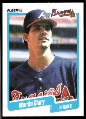 1990 Fleer #578b Martin Clary | eBay