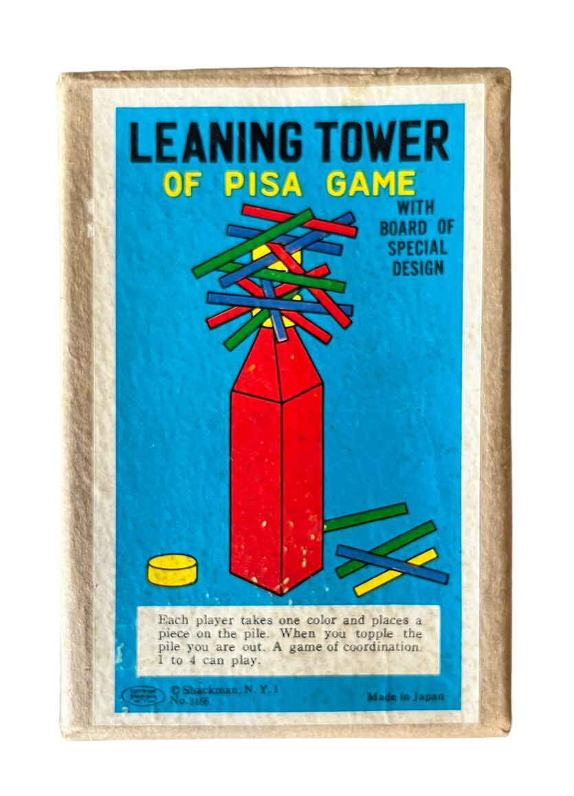Leaning Tower Of Pisa Game Vintage Original Puzzle Game | eBay