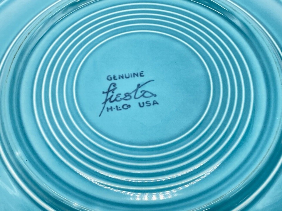 Vintage Fiesta Dinner Plates 1936-1959 Backstamps | eBay