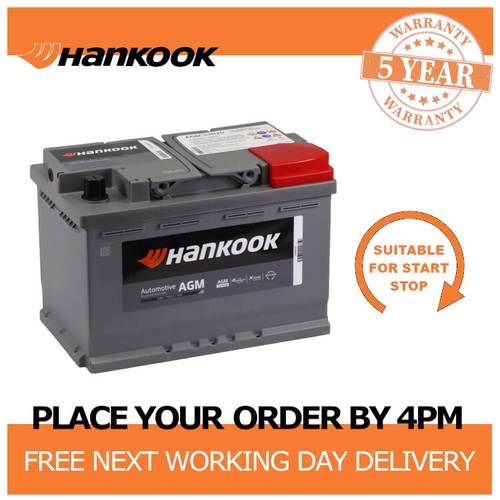 12V AGM Car Battery Type 096 70Ah 760CCA For Start Stop - 277x174x190mm ...