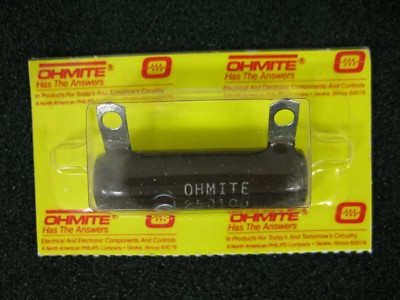 New Ohmite Series 270 L25J100 Wirewound Resistors 25 watt 100 ohm 5% ...
