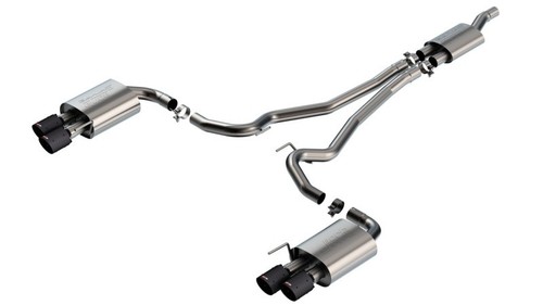 Borla Fits 2024 Ford Mustang 2.3L Ecoboost S-Type Catback Exhaust CF BA ...
