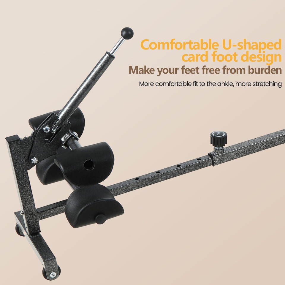 150kg Load Back Stretch Bench Lumbar Decompression Table with Cervical ...