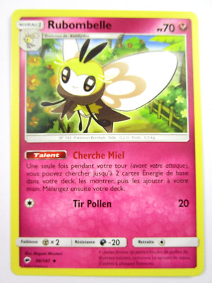 Carte Pokémon Rubombelle 96/147 SL3 Soleil et Lune Ombres Ardentes Fr ...