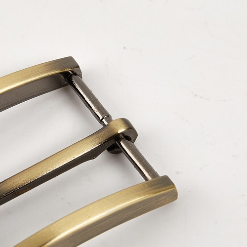 1pc 40mm Zinc Alloy Men's Casual Belt Buckle Bar Buckle Single Pin Half ...