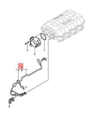 Genuine PORSCHE Breather Line Tank Ventilation 94811002003 | eBay