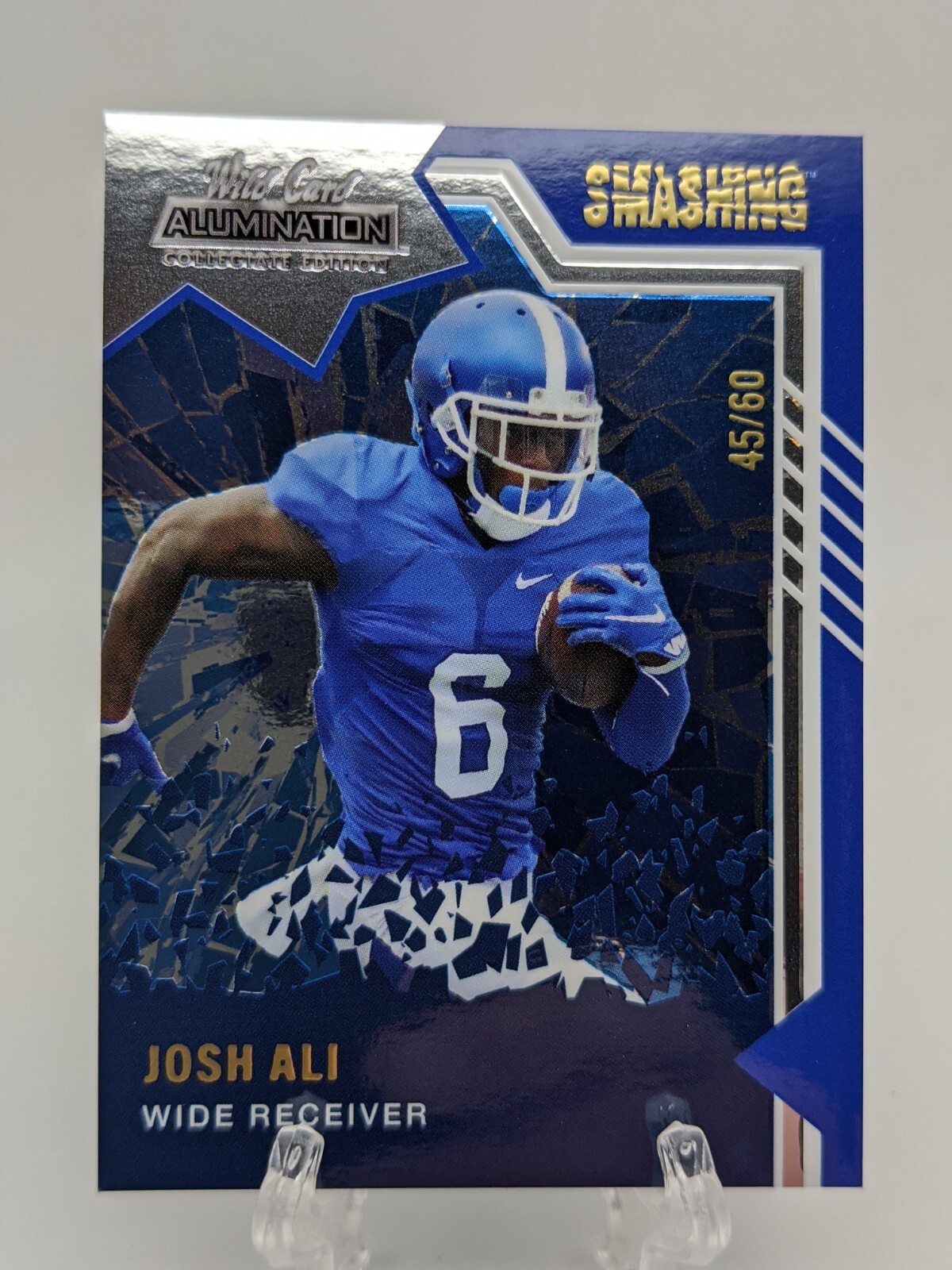 💥2021 Wild Card Alumination NIL Smashing Blue SP *Color Match* #/50 ...