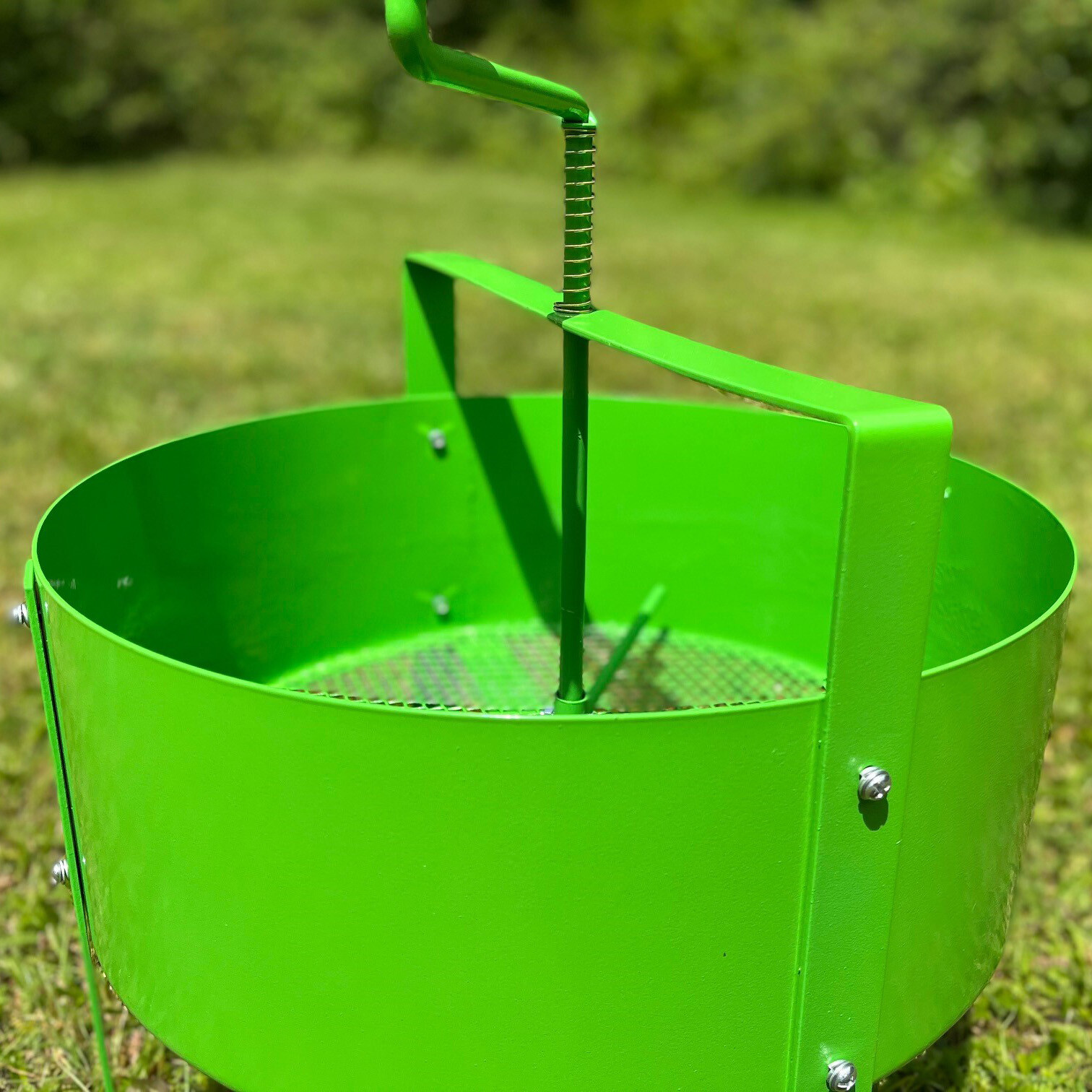 Rotary Soil Sifter Compost Sieve Large Earth Riddle Screener | eBay UK