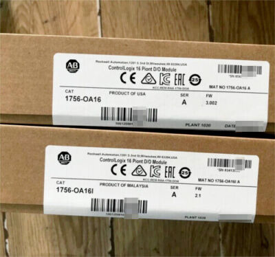 AB 1756-OA16I ControlLogix 16 Point D/O Module Allen Bradley 1756-OA16I ...