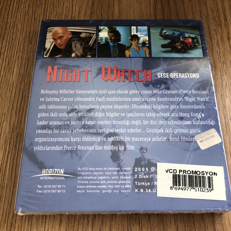 Night Watch (1995) Pierce Brosnan/Alexandra Paul/William Devane Turkish ...