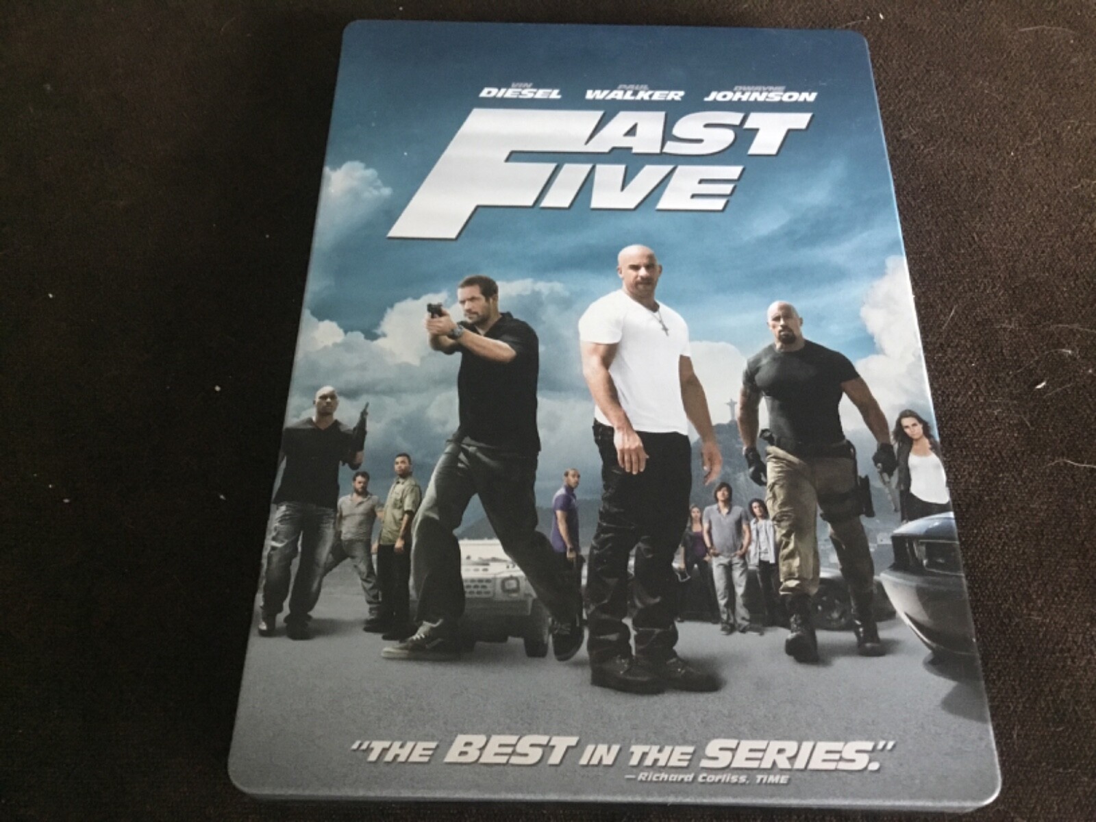 Fast Five [DVD] RARE Steel case blue ray DVD combo unrated 25192076480 ...