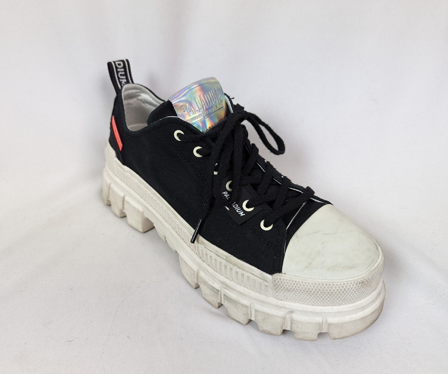 Palladium 10 Revolt Lo TX Platform Lug Sole chunky Platform Sneakers ...