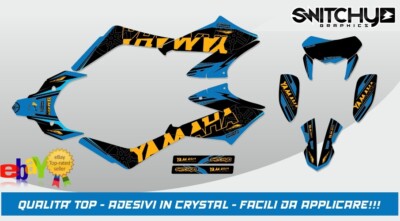 Set Sticker Graphics Kit " Side 01 " Compatible With Yamaha XT 660 X ...
