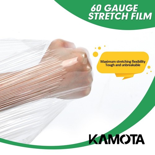 Stretch Film, Stretch Wrap with Handles Industrial Strength, Moving ...