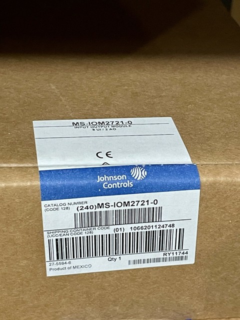 Johnson Controls Inuputoutput Module 24v OEM Ms-iom2721-0 for sale ...