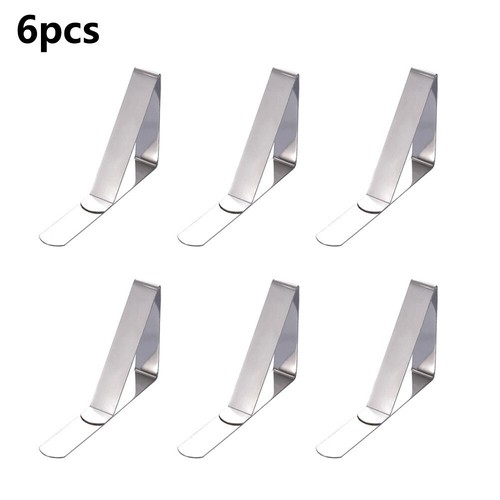 Versatile Stainless Steel Tablecloth Table Clips for Indoor and Outdoor ...