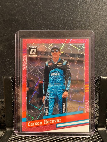 Carson Hocevar 2024 Donruss Optic * Retro 91 * Pink Velocity # 49/79 ...