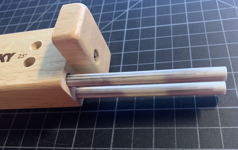 Lansky Turn-Box Knife Sharpener Wood Base Pre-Set Angles Alumina ...