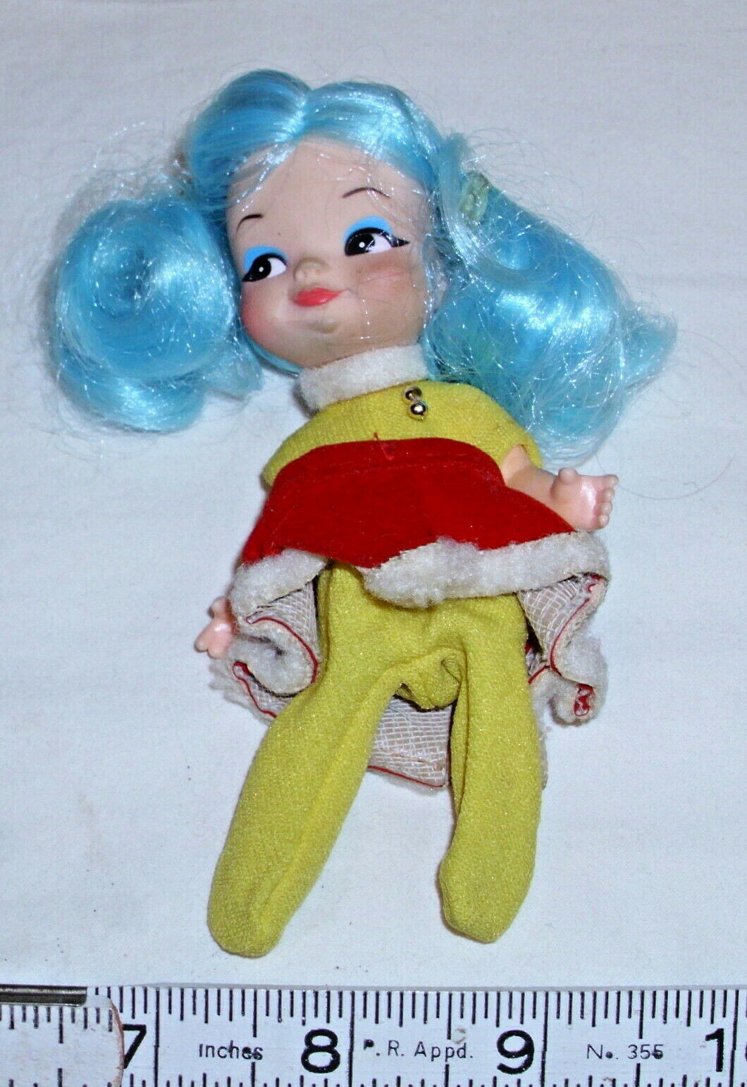 REMCO SALLY FINGER DING FINGER PUPPET DOLL 1969 | eBay