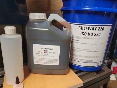 Way Oil ISO-220 (heavy) - 1 gallon jug, includes bottle for dispensing ...