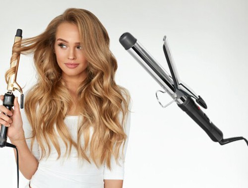 Fer à Friser XL 25 MM Lisser Pour Cheveux Ricci Ondulés Bouclés Afro ...