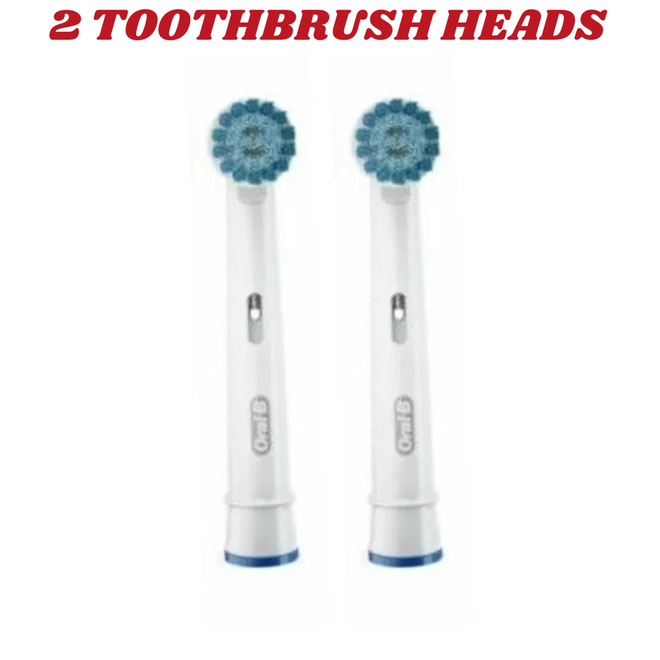 Oral-B Sensitive Clean Electric Toothbrush Replacement Brush Heads | 1 ...
