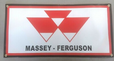 MASSEY-FERGUSON BANNER- 24" X 12" | eBay